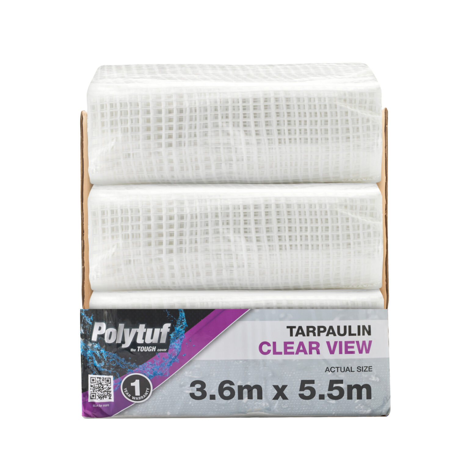Polytuf Clear View Tarpaulin – Polytuf